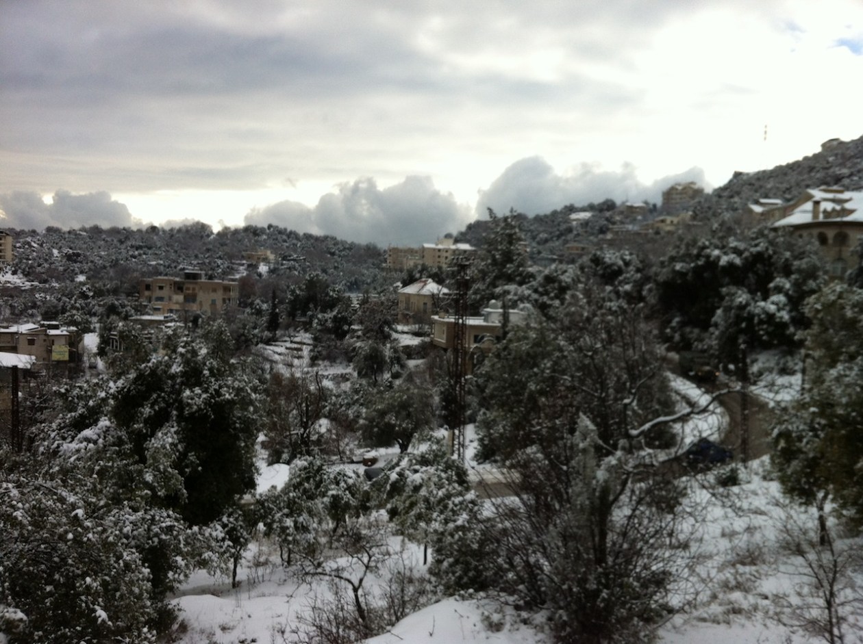 Winter in Lebanon: Real Pictures from the March 2012 Blizzard | A ...