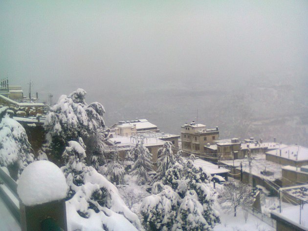 Lebanon’s January 2013 Storm In Pictures | A Separate State of Mind | A ...
